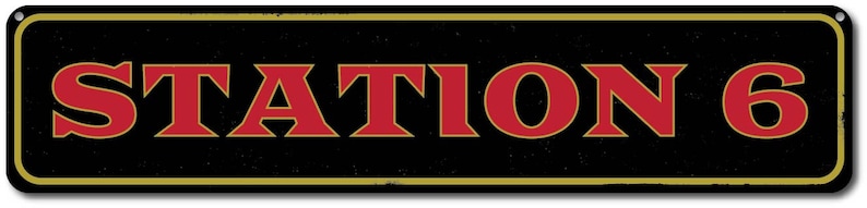 Station Number Sign Personalized Fire Department Sign Metal - Etsy