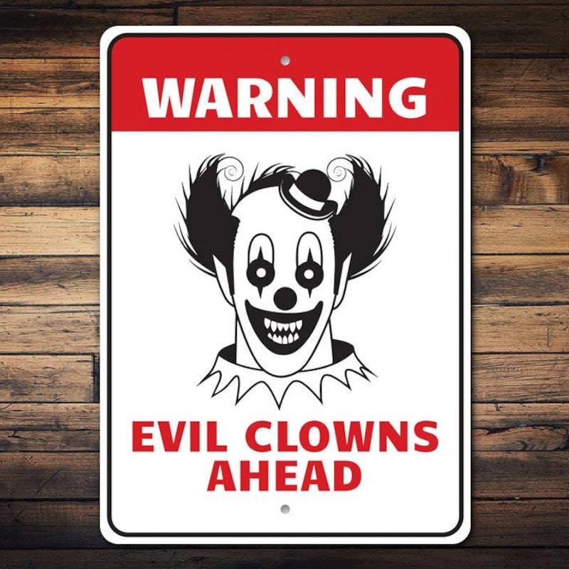 Beware Halloween Sign - Etsy