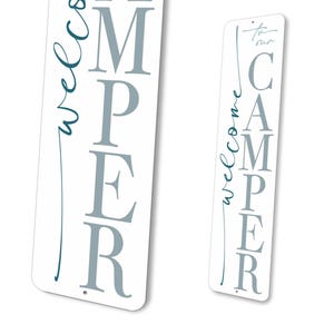 Welcome to Our Camper Sign, Camper Welcome Sign, Camping Decor ...