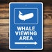 Whale Viewing Sign, Whale Viewers Area, Whale Beach, Metal Whale Sign ...