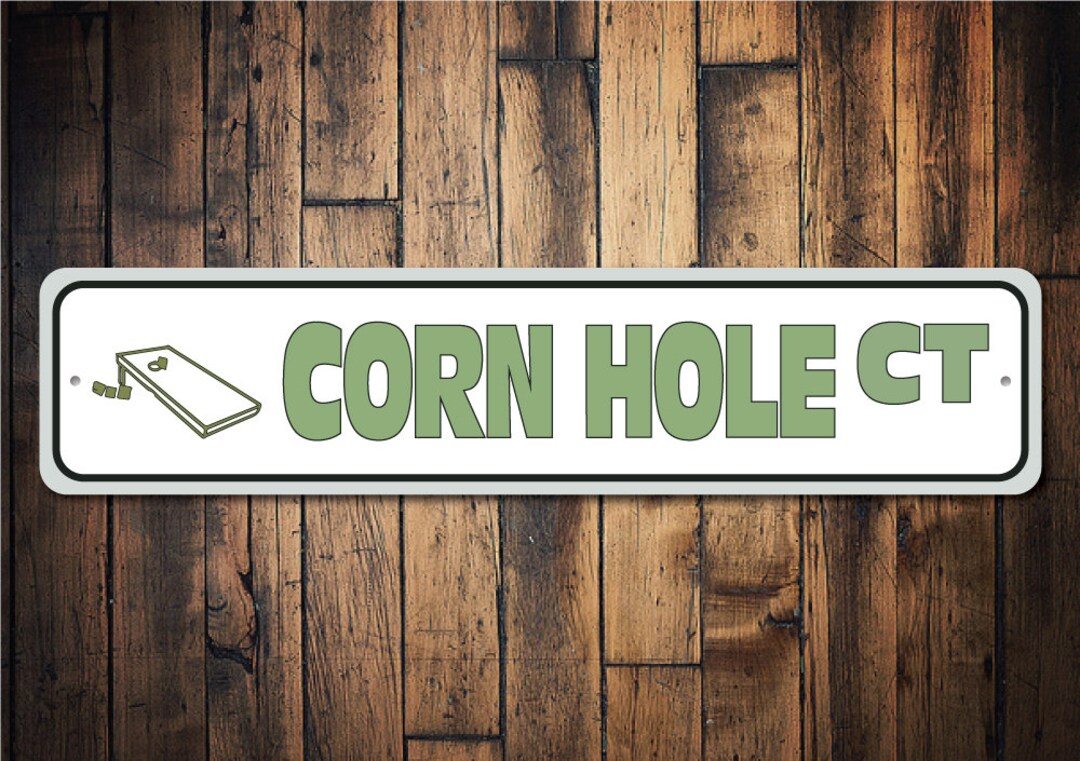 Corn Hole Sign, Corn Hole, Backyard Decor, Corn Hole Lover, Sign for ...