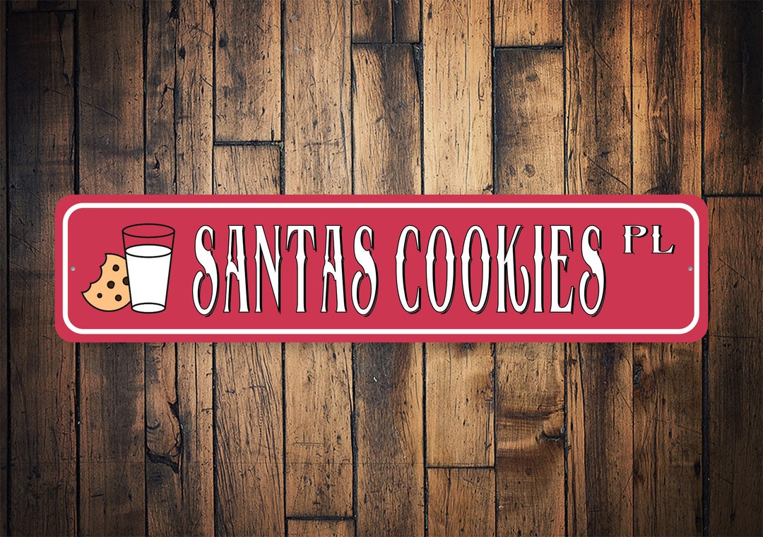 Santas Cookies, Santa Cookie Decor, Cookie for Santa, Santa Lovers ...