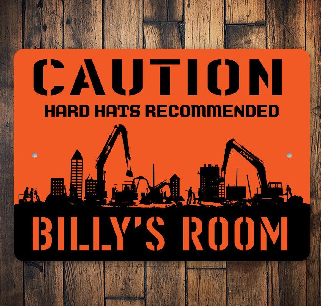 Kid Construction Site Sign, Construction Worker Kid, Kid Worker Sign ...