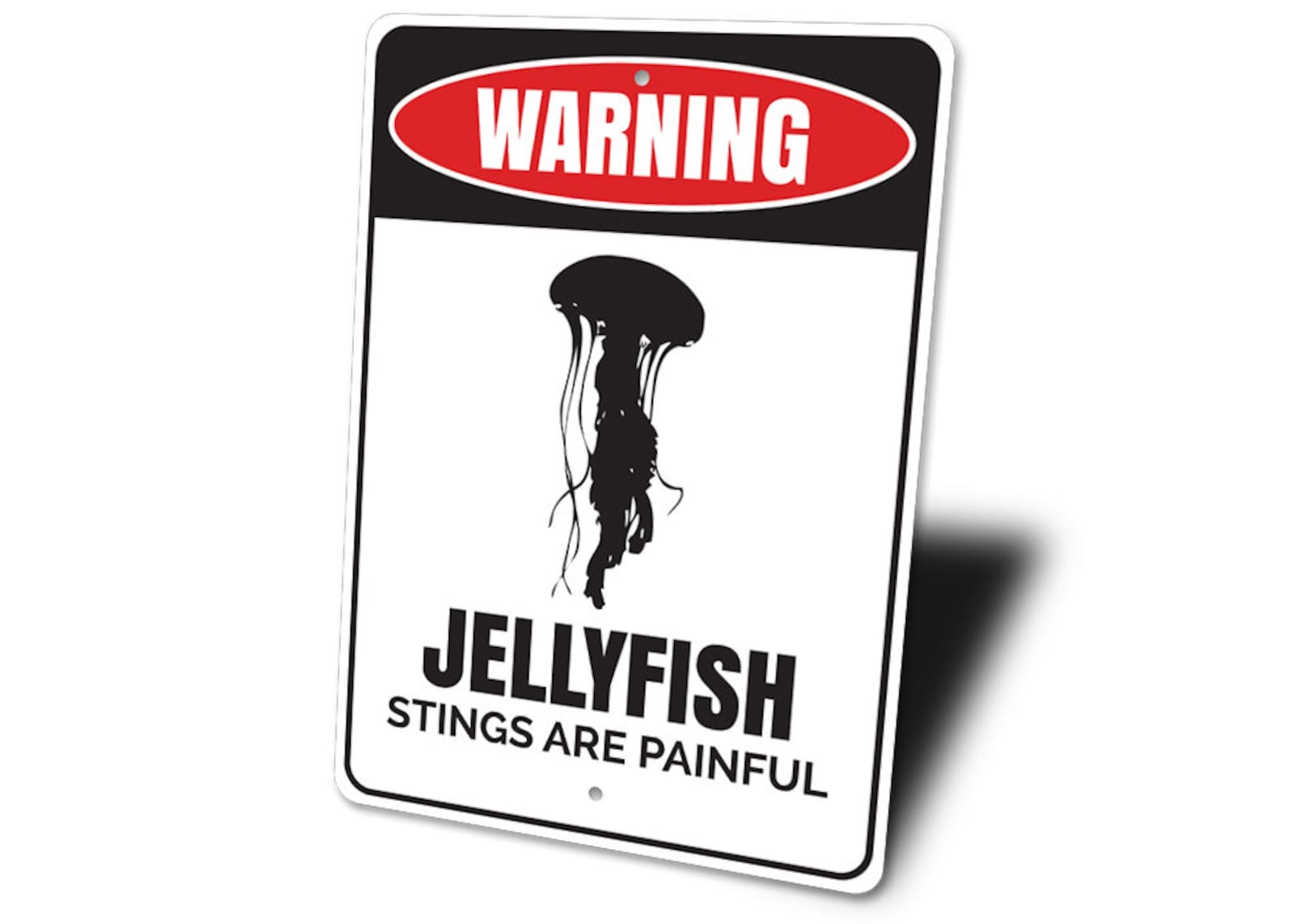 Warning Jellyfish Sign Jellyfish Sign Jelly Sting Sign | Etsy