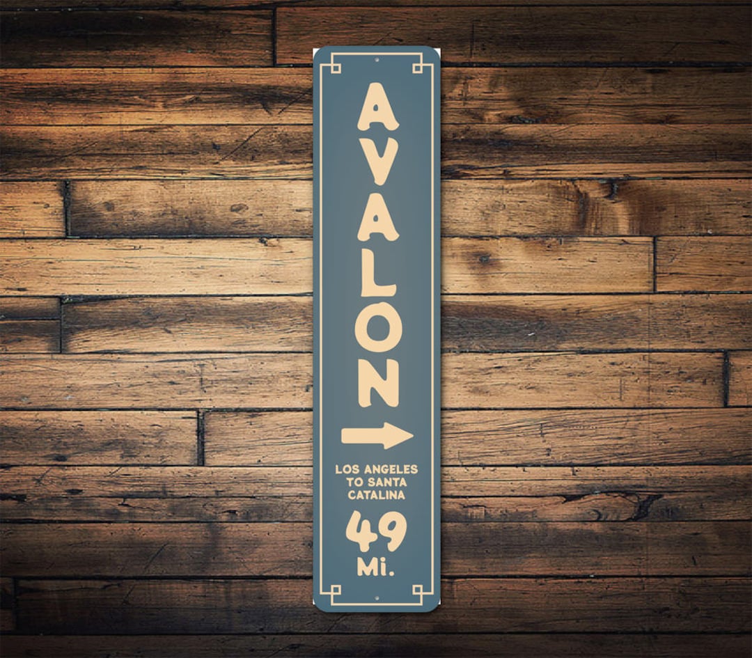 Custom Miles Sign, Miles Distance Signs, Beach Decor, Mile Marker Sign ...