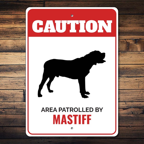 English Mastiff Sign - Etsy