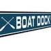 Boat Dock Sign Boat Dock Decor Boat Docks Boat House Sign - Etsy