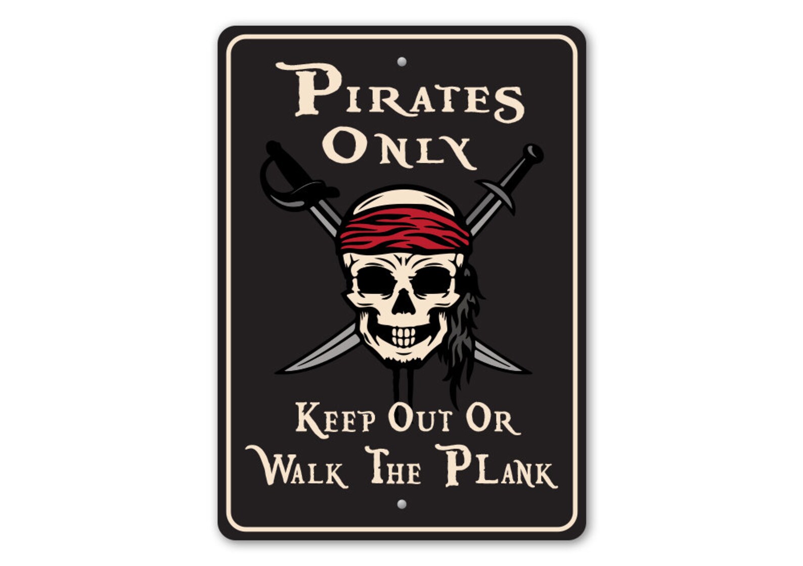 Pirates Only Sign, Pirates Only Decor, Sign for Pirates, Pirate Bar ...