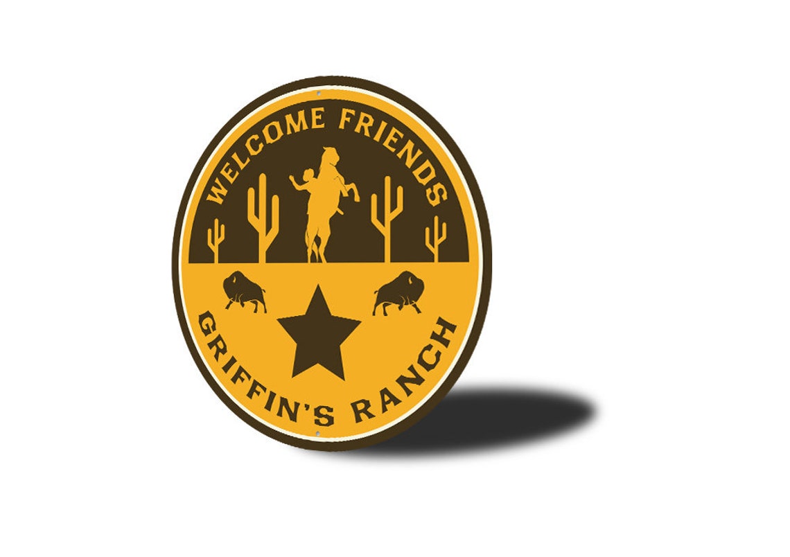 Yellowstone Ranch Sign Yellowstone Sign Decor for - Etsy