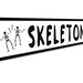 Skeleton St Sign, Skeleton Sign, Skeleton Lover, Halloween Skeleton ...