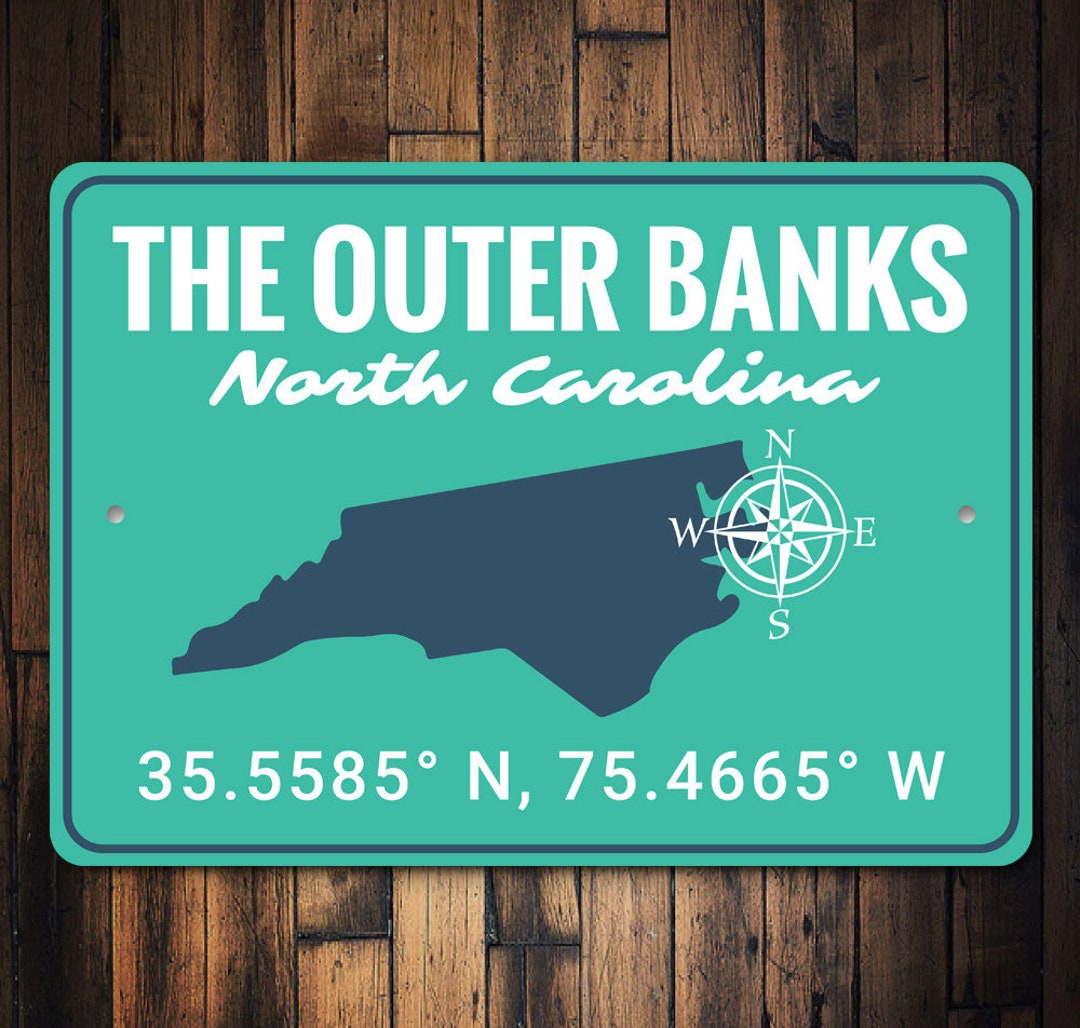 North Carolina Outer Banks, Outer Banks Decor, Decor for NC, NC Coastal ...