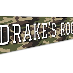 Army Kid Room, Camo Room, Kid Army Sign, Army Decor, Camo Sign, Camo ...