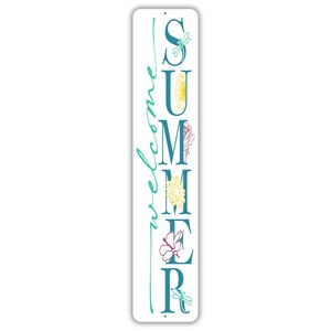 Welcome Summer Sign, Front Porch Summer Sign, Farmhouse Sign, Welcome ...
