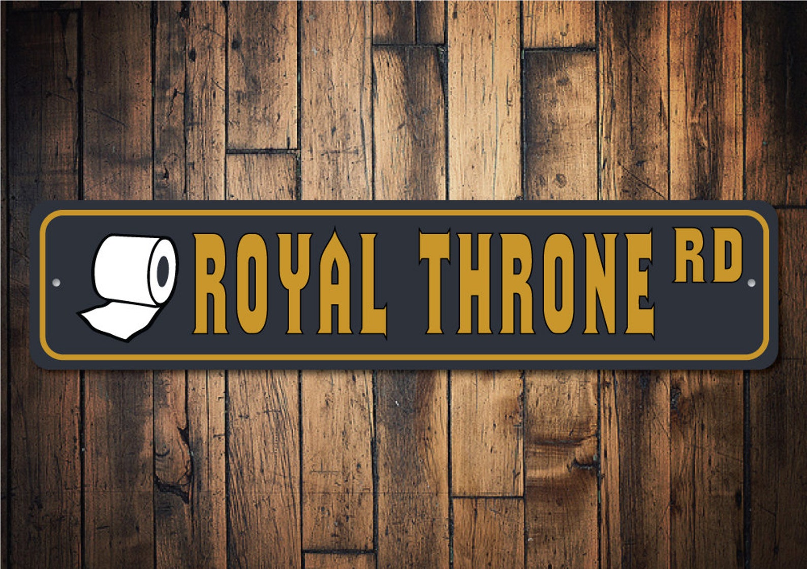 Royal Throne Sign Bathroom Decor Sign for Dad Bathroom | Etsy