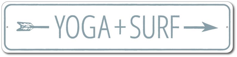 Yoga Sign Beach Yoga Sign Yoga Lover Gift Yoga Studio - Etsy