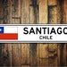 Chile Flag Sign, Chile Souvenir, Chile Gift, Country Souvenir, Metal ...