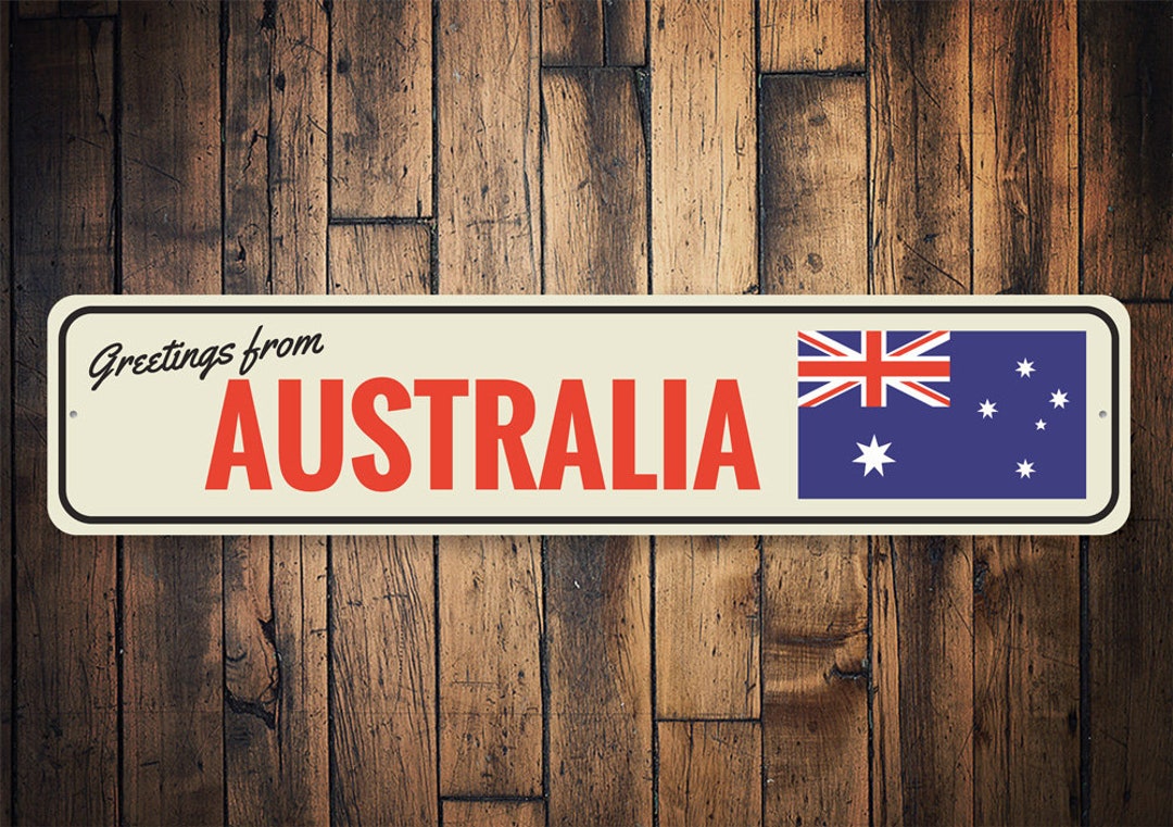 Australia Welcome Sign, Australia Lovers Sign, Australian Decor Sign ...