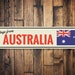 Australia Welcome Sign Australia Lovers Sign Australian - Etsy