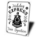Holiday Express Sign, Holiday Train Sign, Christmas Train, Train Decor ...