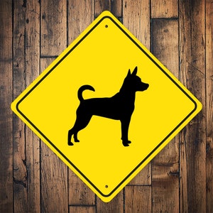 Rat Terrier Sign, Custom Rat Terrier Sign, Rat Dog, Rat Terrier Dog ...
