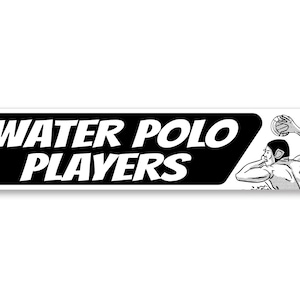 Water Polo Player Sign Water Polo Gift Gift for Water Polo - Etsy