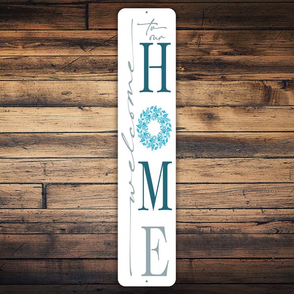 Vertical Welcome Sign - Etsy