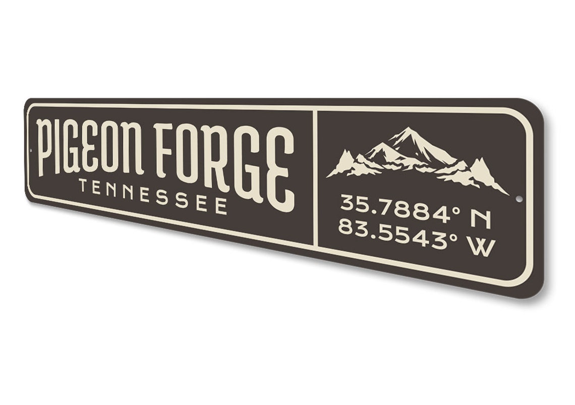 Pigeon Forge Sign Pigeon Forge Decor Smoky Mountain Decor - Etsy