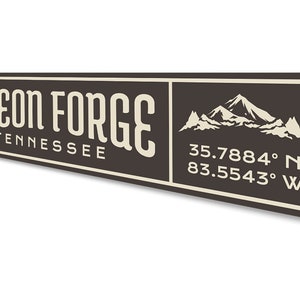 Pigeon Forge Sign, Pigeon Forge Decor, Smoky Mountain Decor, Smoky ...