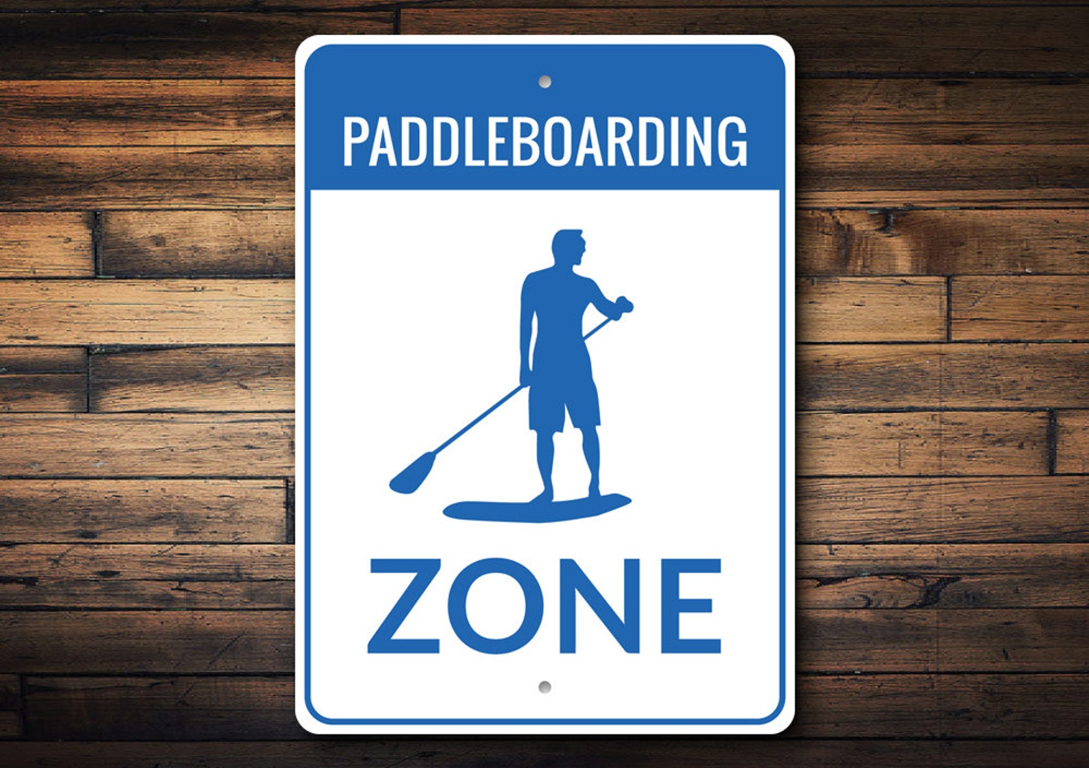 Paddle Boarding Sign Paddle Board Zone Ocean Decor Metal | Etsy