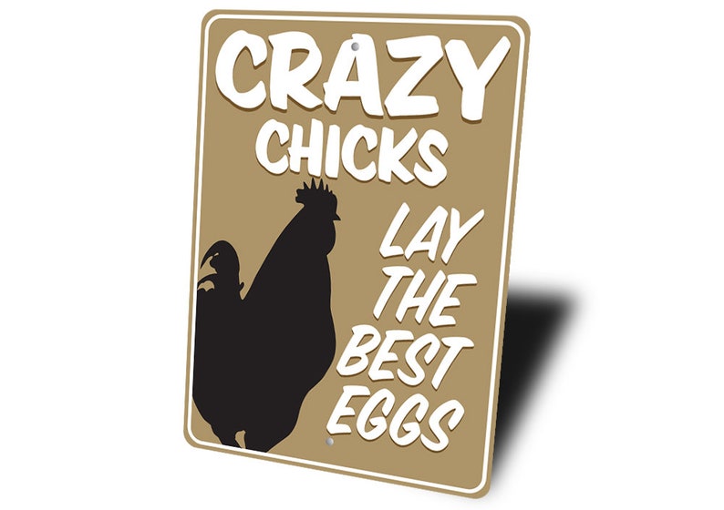 Funny Chick Sign Funny Girl Decor Funny Farm Sign Farmer - Etsy