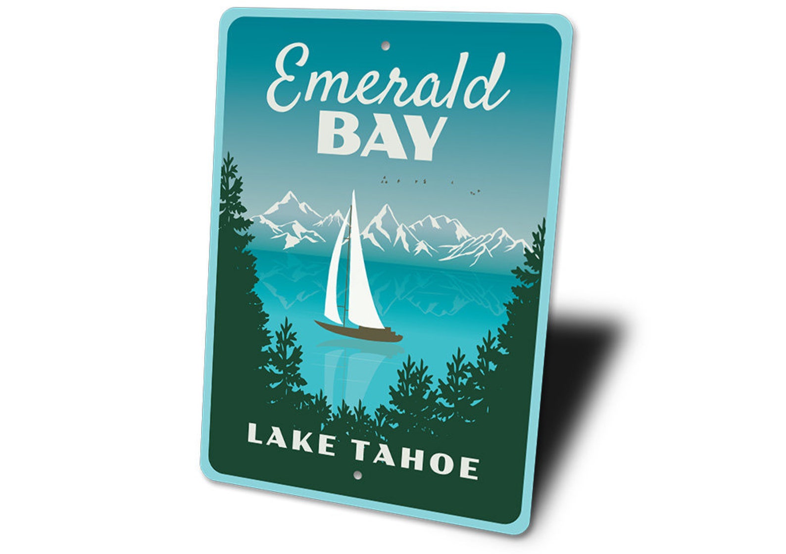 Emerald Bay Sign, Emerald Bay Life, Bay Living, by the Bay Sign, Bay ...