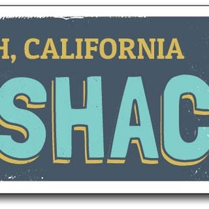 Surf Shack Sign, Personalized Welcome Ocean Lovers Sign, Custom Beach ...