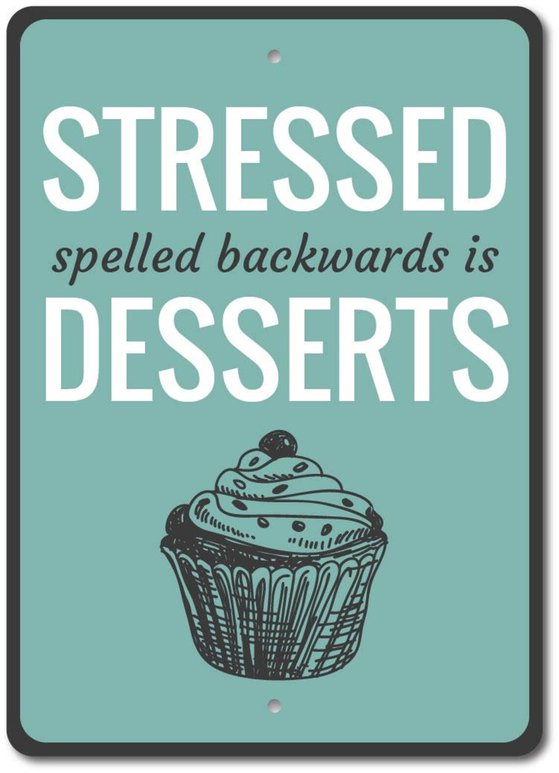 Desserts Sign Desserts Decor Dessert Lover Gift Sweet Tooth | Etsy