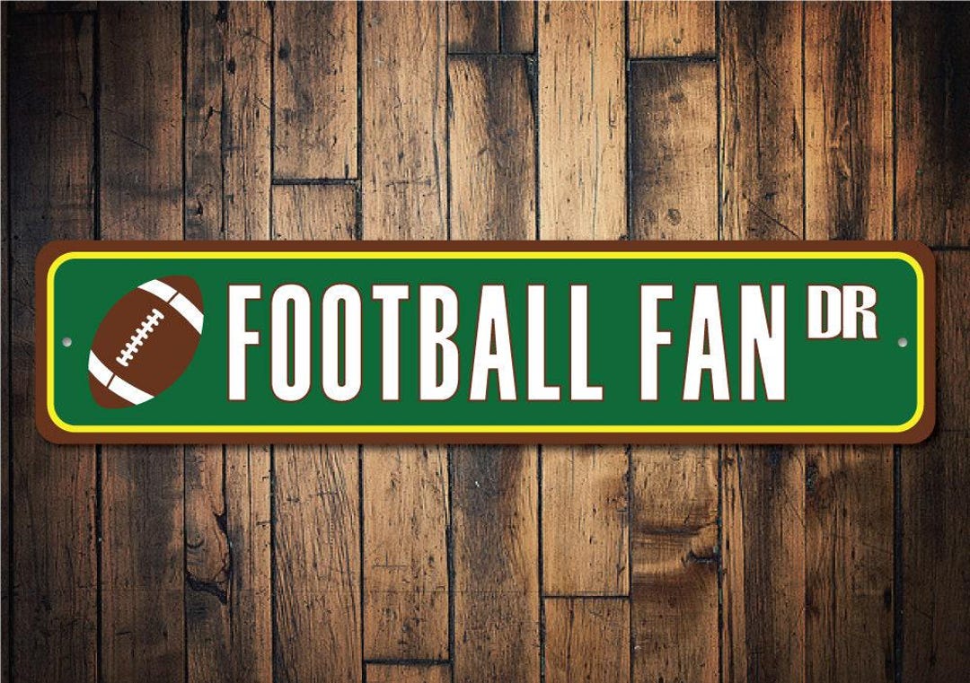 Football Fan, Football Lovers, Football Sign, Football Decor, Football ...