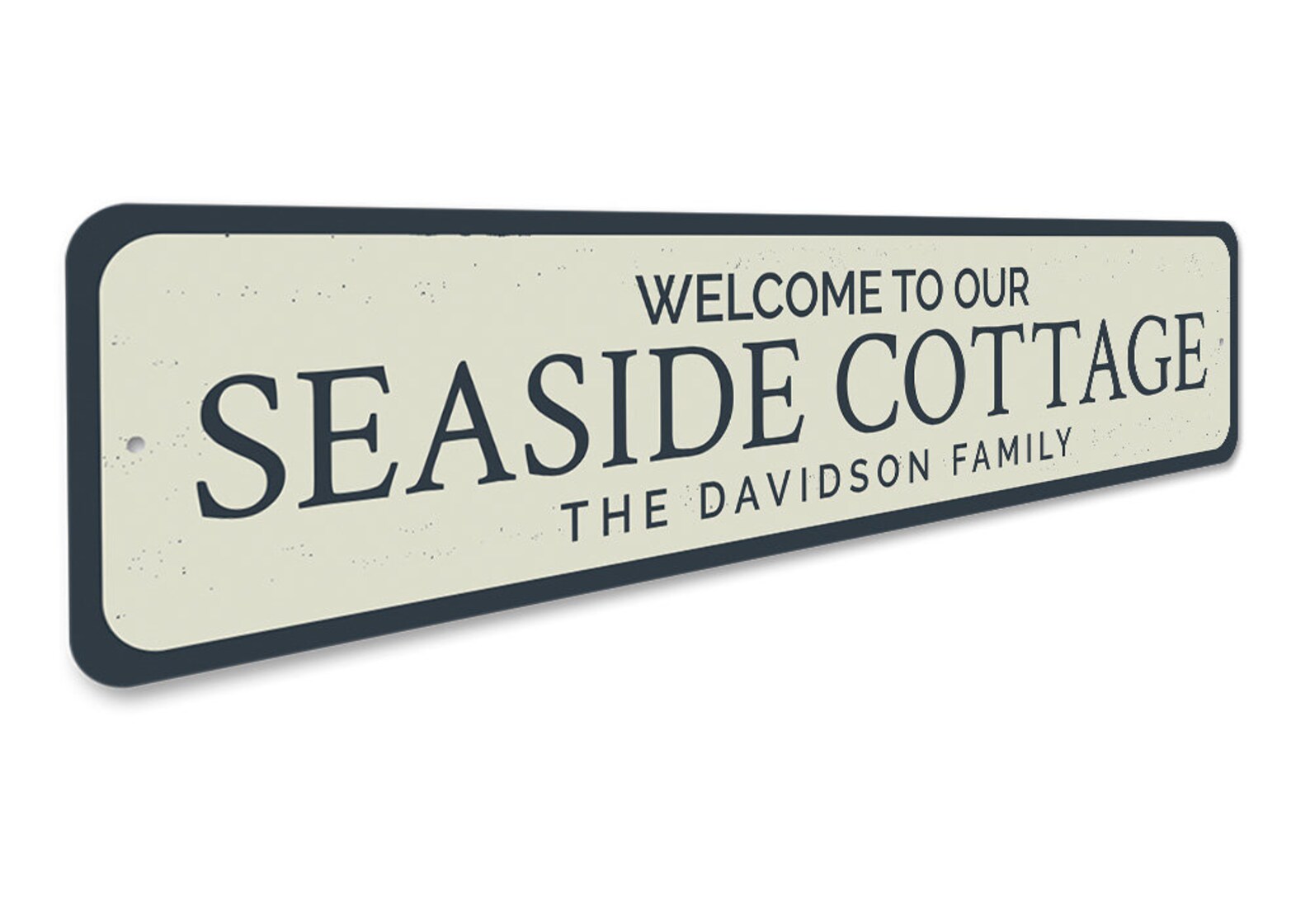 Cottage Sign Personalized Welcome Sign Custom Family Name | Etsy