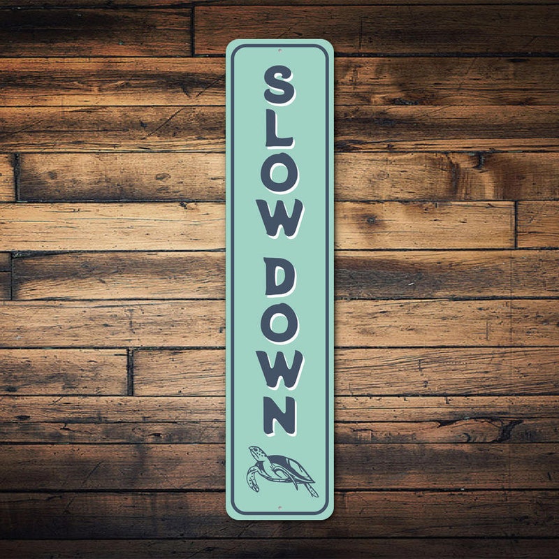Slow Down Signs - Etsy