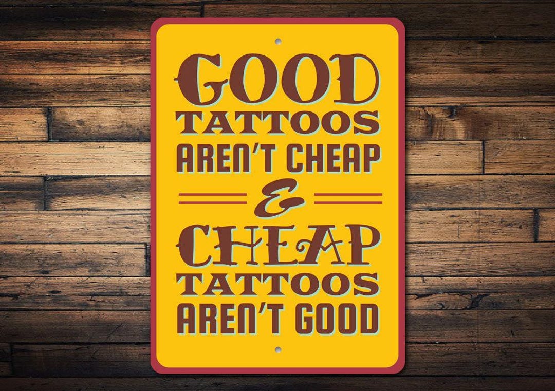 Tattoo Info Sign, Tattoo Lifestyle, Tattoos, Tattoo Shop Sign, Tattoo ...