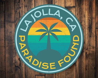 Paradise Found Sign - Etsy