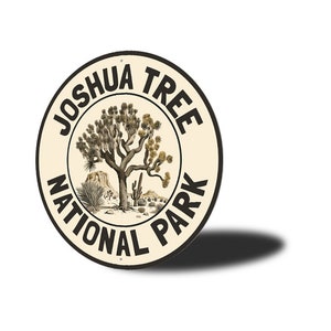 Joshua Tree Sign, Joshua Tree National Park, National Parks, Custom ...