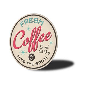Fresh Coffee Sign, Coffee Lovers, Coffee Shop, Fresh Drinks, Coffee Bar ...