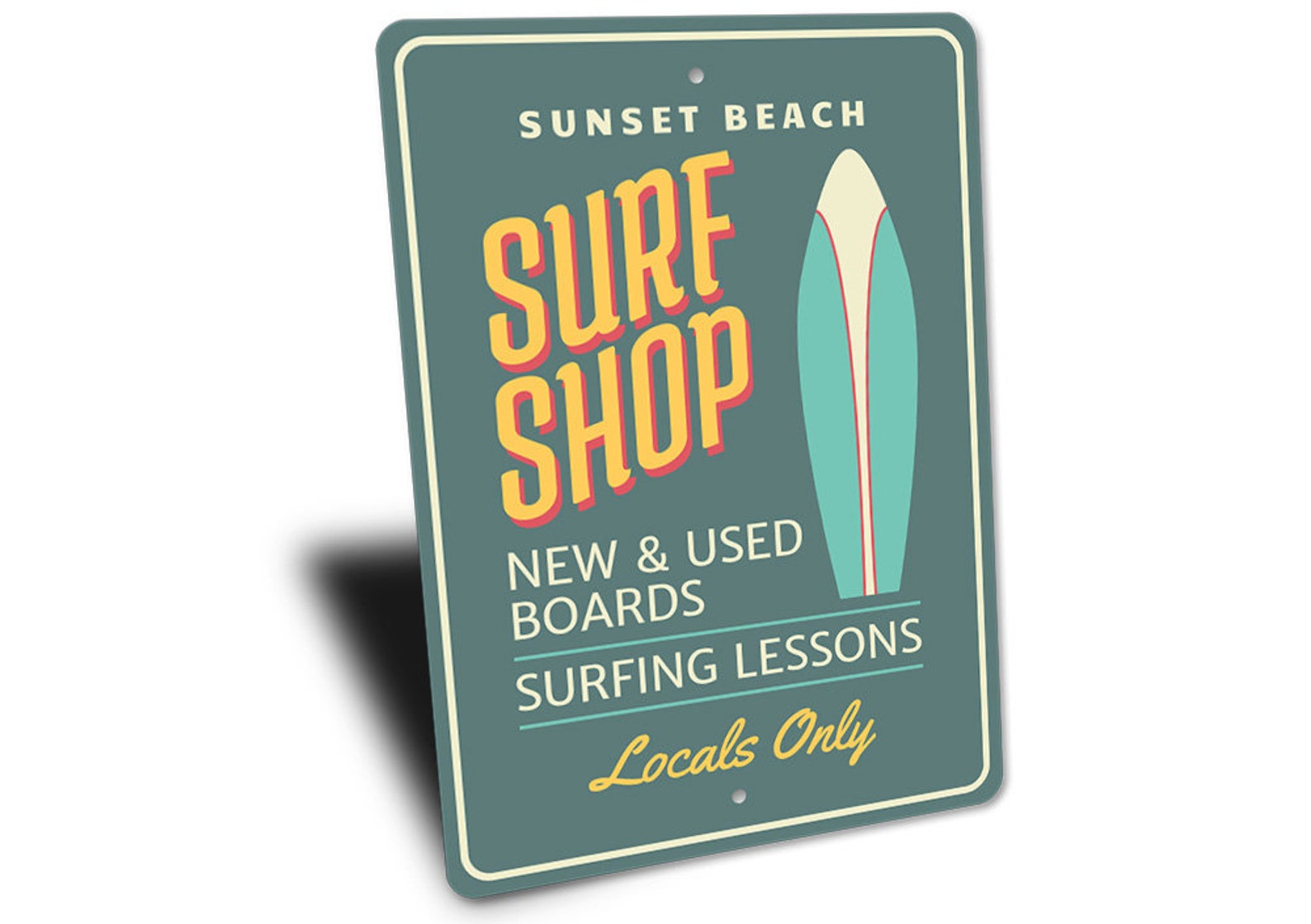 Surfing Shop Sign Beach Surf Sign Beach Shops Design Sign - Etsy