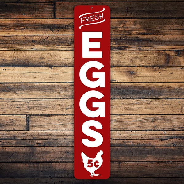 Fresh Eggs Sign - Etsy