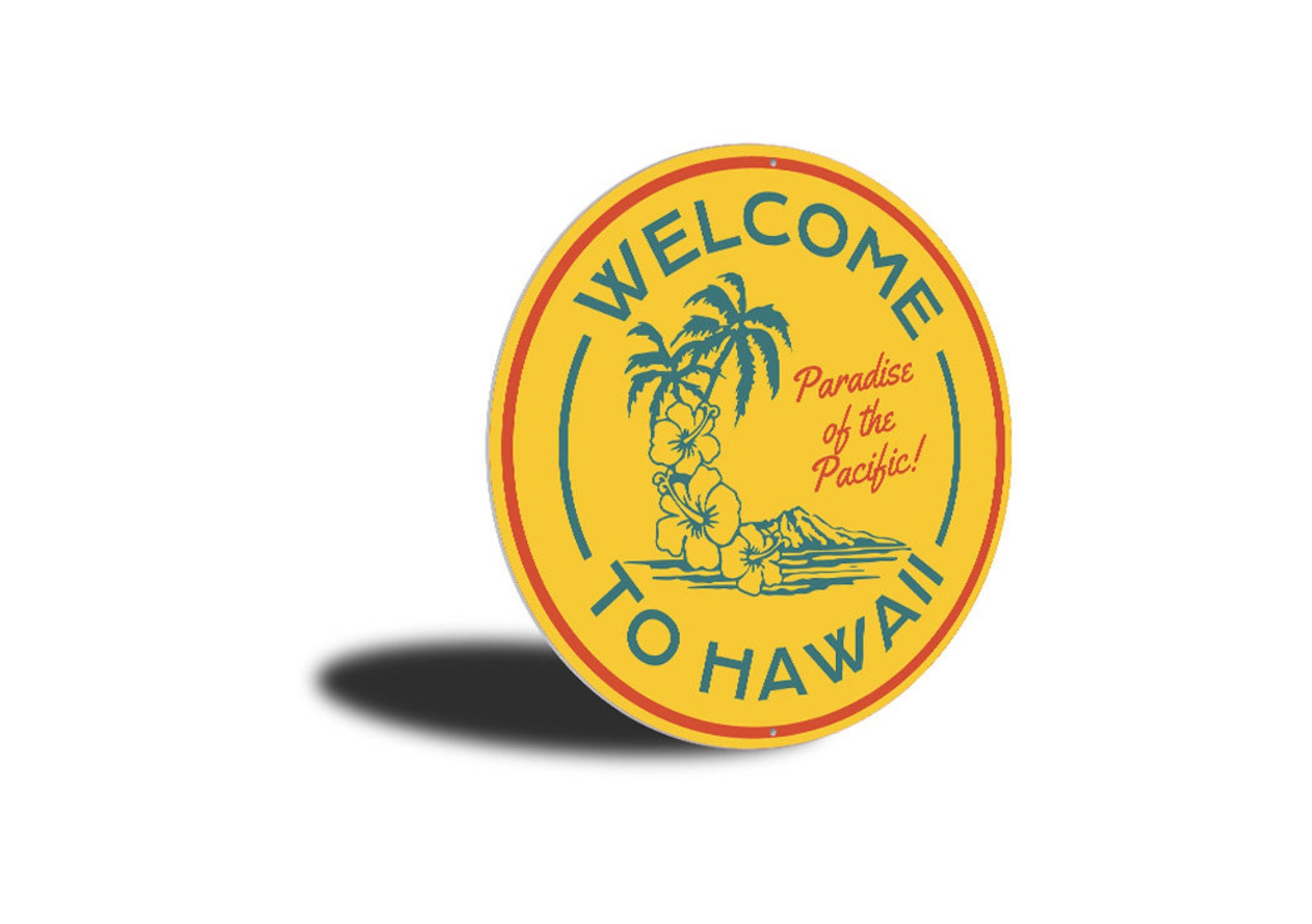 Welcome to Hawaii Hawaii Sign Hawaii Decor Paradise Ocean | Etsy