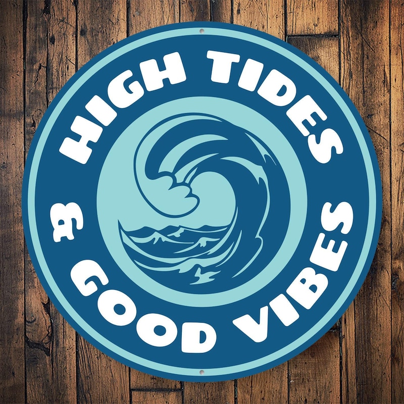 High Tide Sign - Etsy