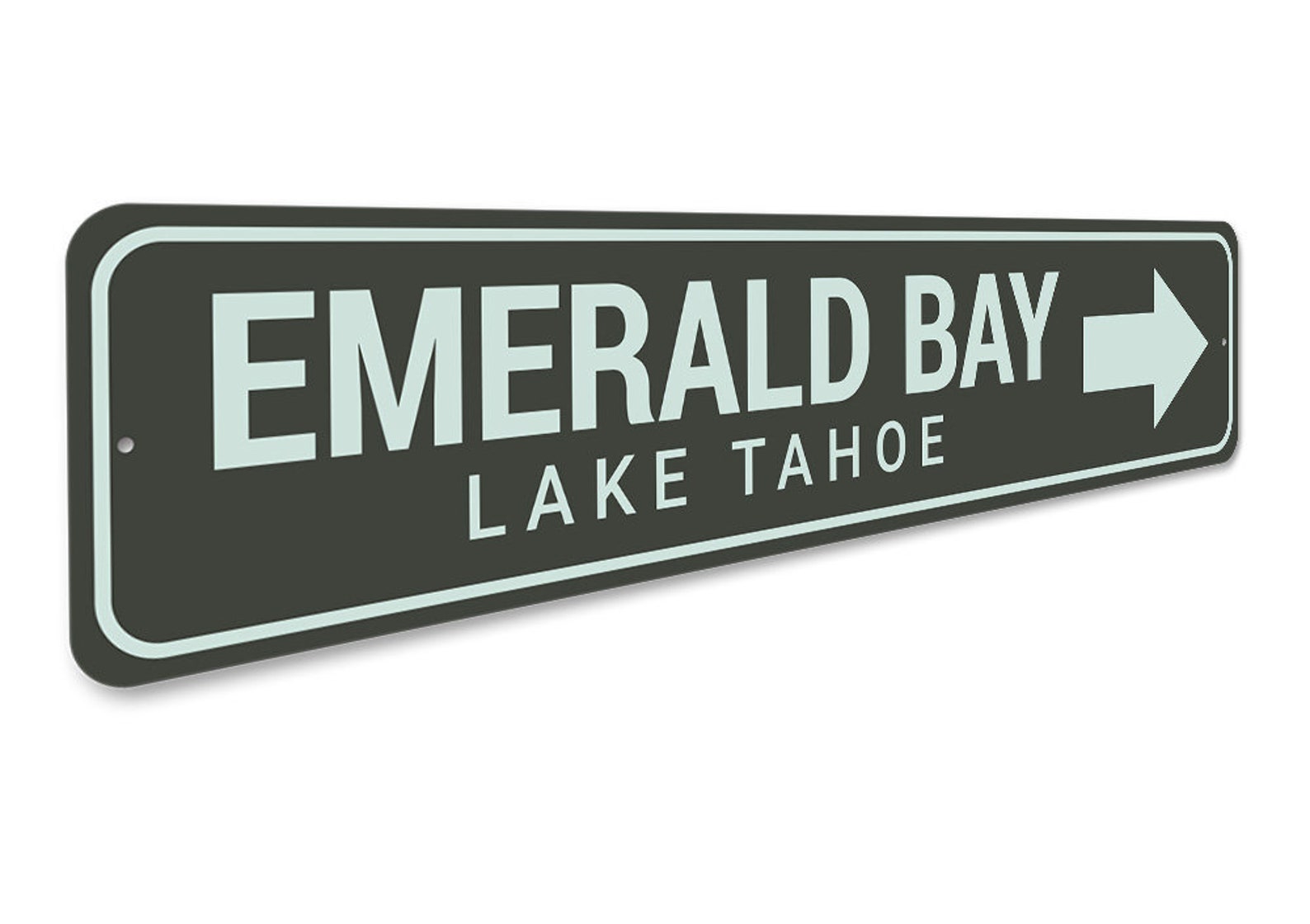 Emerald Bay Sign Emerald Bay Life Bay Living by the Bay | Etsy