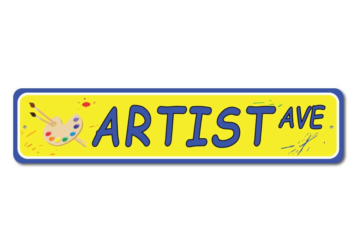 Artist Sign Expert Artist Art Lover Artist Decor Sign for - Etsy