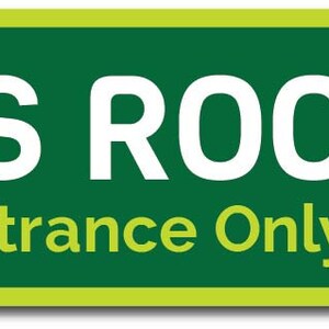 Tennis Player Entrance Only Sign, Personalized Tennis Lover Kid Name ...