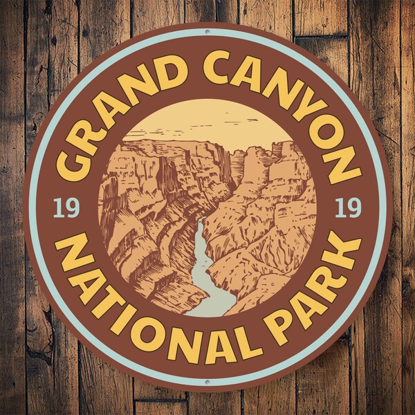 Grand Canyon Metal Sign - Etsy