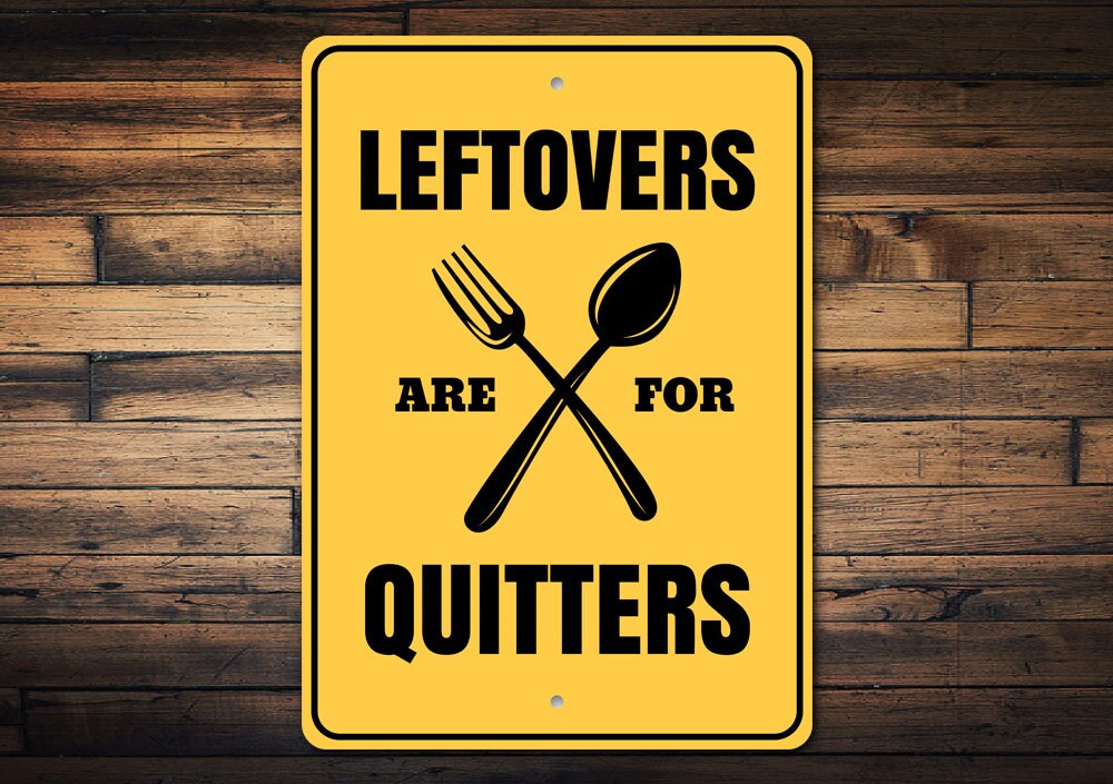 No Leftovers Sign Moms Kitchen Decor Kitchen Gift Metal - Etsy