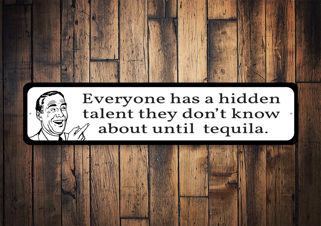 Funny Tequila Sign, Tequila Bar Sign, Bar Gifts, Funny Bar Decor, Decor ...